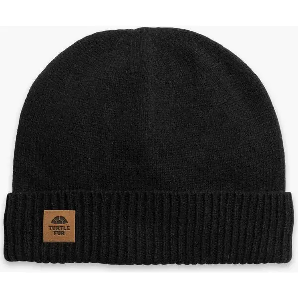 Turtle Fur Thatcher Beanie - Black