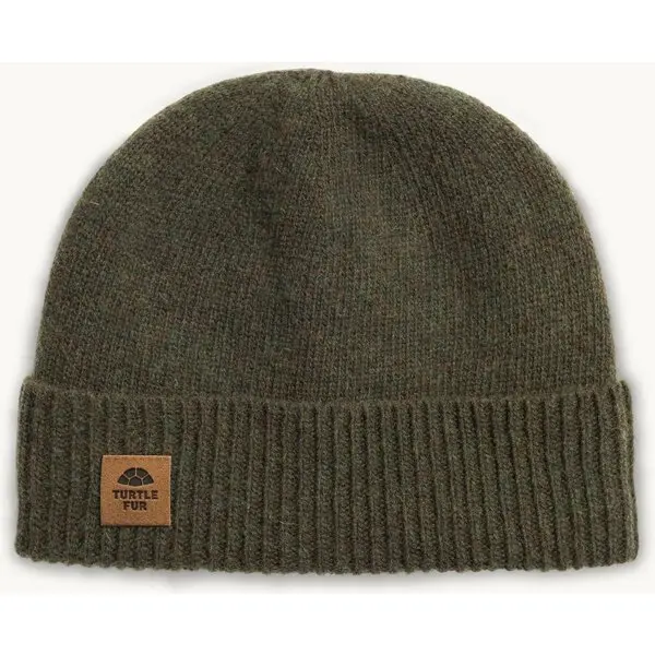 Turtle Fur Thatcher Beanie - Olive