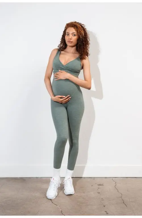VITALITY Daydream Maternity Pant - Spearmint Tea