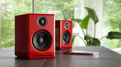 AUDIOENGINE A2+ Next Gen Home Music System W/ Bluetooth Aptx-hd - Red