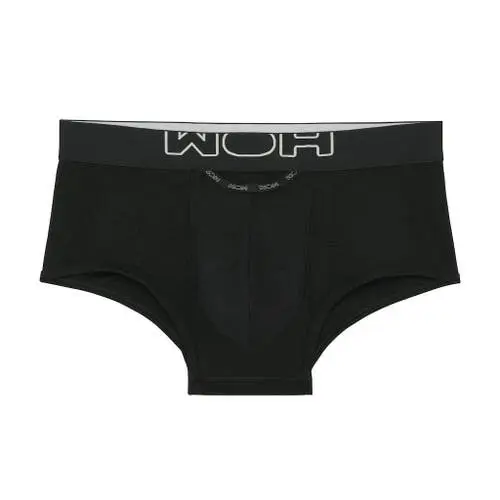 WOH Cotton Elastane Trunks - Black