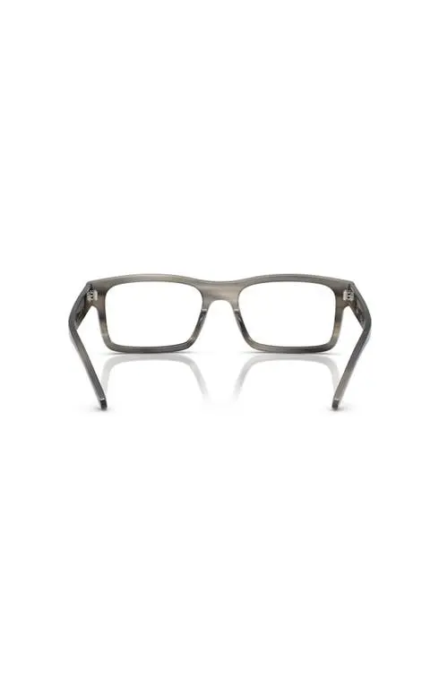 Ray-ban 54mm Rectangle Eyeglasses - Tortoise