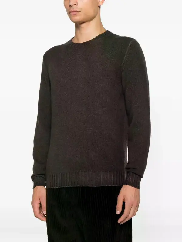 FILIPPO DE LAURENTIIS Ribbed Wool Sweater