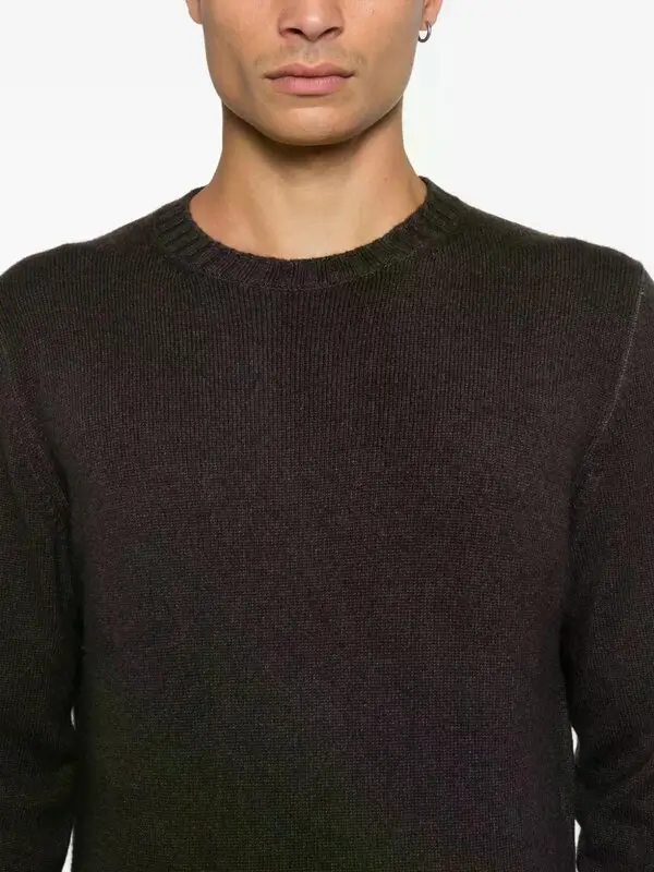 FILIPPO DE LAURENTIIS Ribbed Wool Sweater