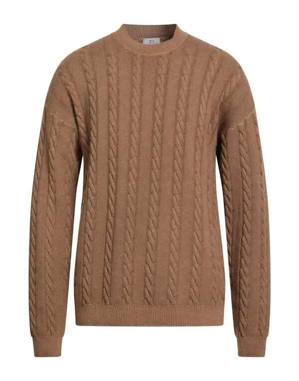 Woolrich Sweater In Virgin Wool - Brown