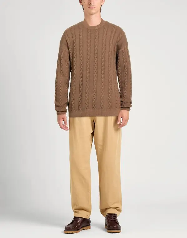 Woolrich Sweater In Virgin Wool - Brown