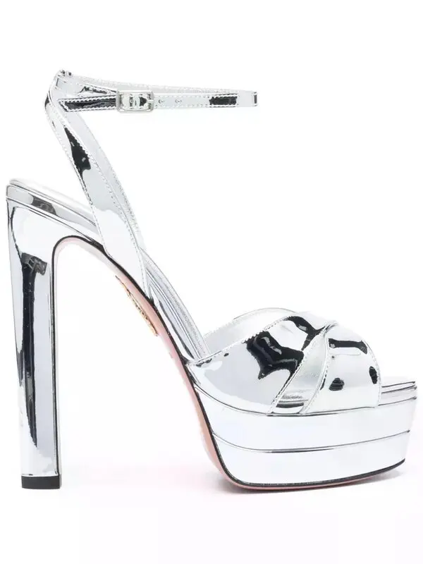 AQUAZZURA Divine Plateau 130mm Platform Sandals