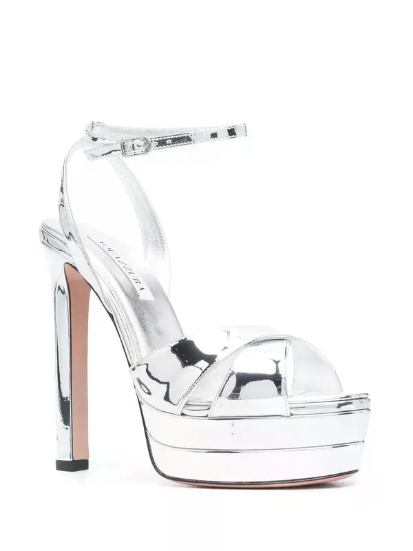 AQUAZZURA Divine Plateau 130mm Platform Sandals