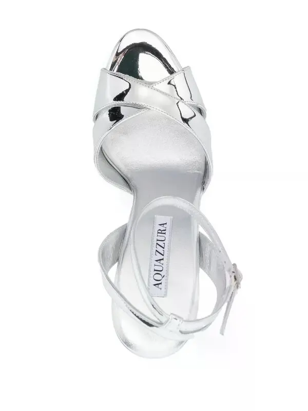 AQUAZZURA Divine Plateau 130mm Platform Sandals
