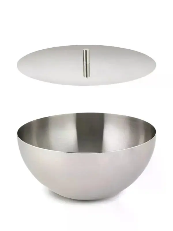 ALESSI Small Rocc Basalt-fragrance Candle Refill - White