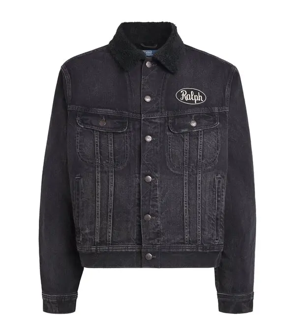 Polo Ralph Lauren Logo Trucker Denim Jacket