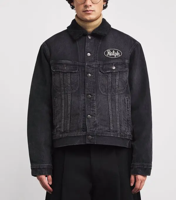 Polo Ralph Lauren Logo Trucker Denim Jacket