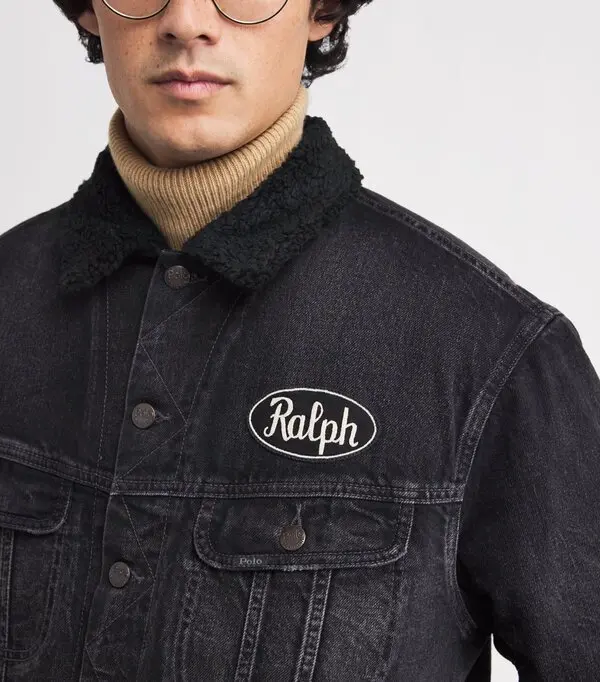 Polo Ralph Lauren Logo Trucker Denim Jacket