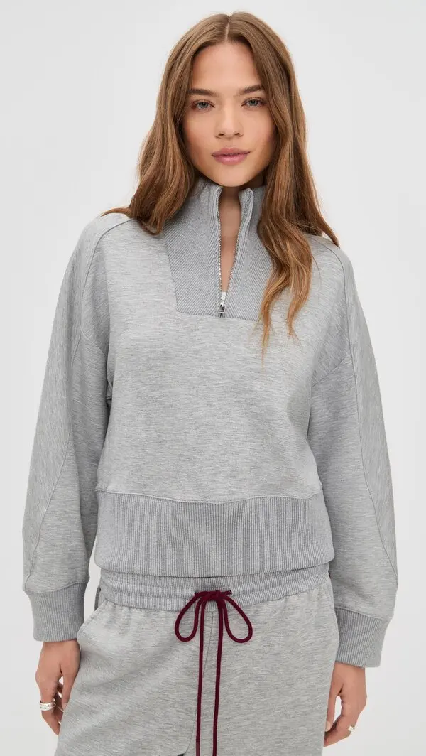 LE BOP Thea Quarter Zip Pullover