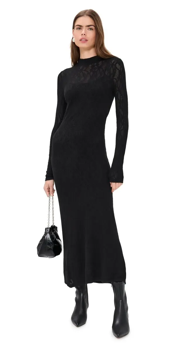 Z Supply Aden Mesh Maxi Dress