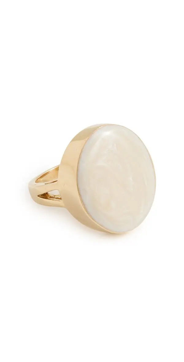 SOPHIE BLAKE Adriana Ring - Gold/pearl