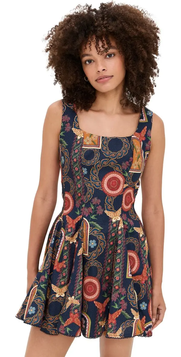 Agua Bendita Kristen Mini Dress - Multicolor