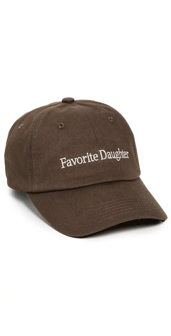 FAVORITE DAUGHTER Classic Logo Baseball Cap - Coffee