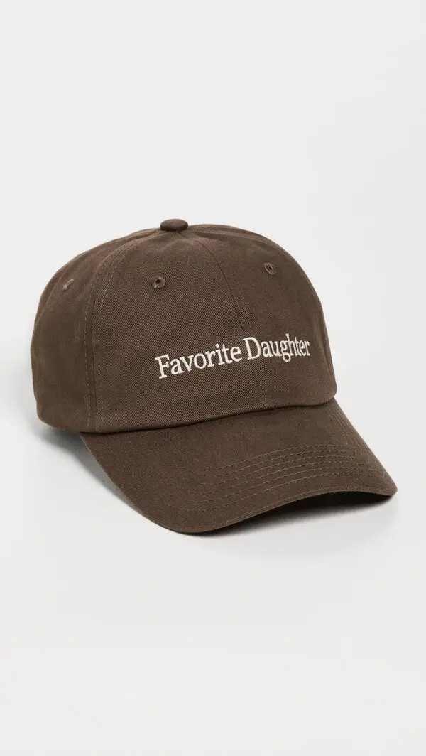 FAVORITE DAUGHTER Classic Logo Baseball Cap - Coffee