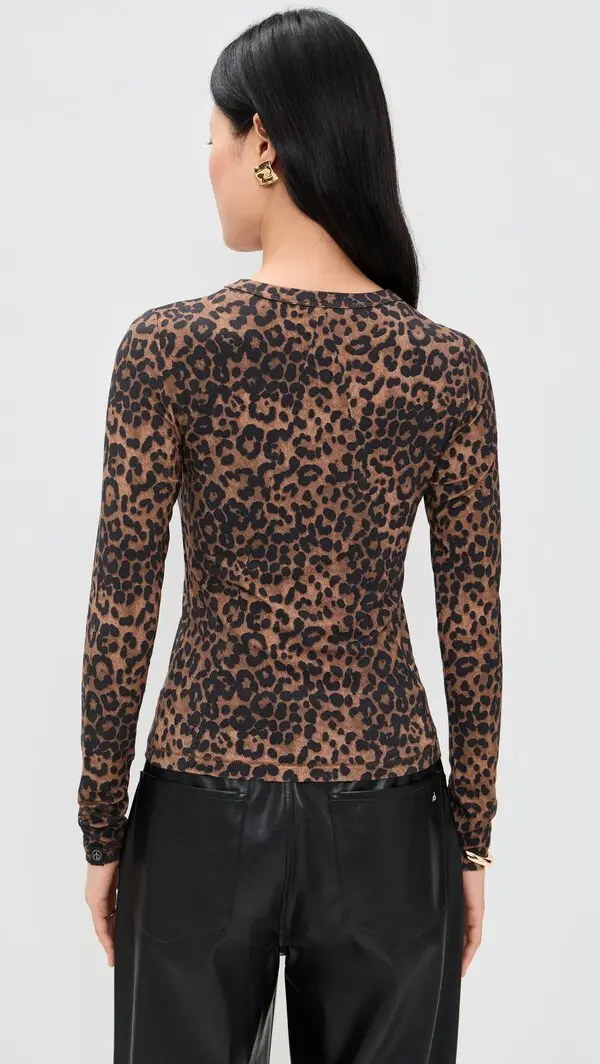 Rag & Bone Luca Printed Long Sleeve