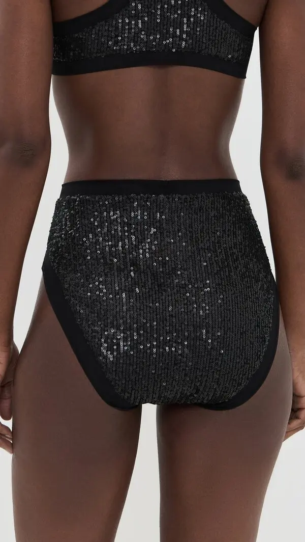 Norma Kamali Racer Swim Bottoms