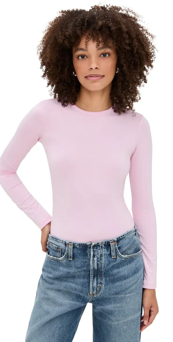 LE BOP Hannah Thong Bodysuit - Pink