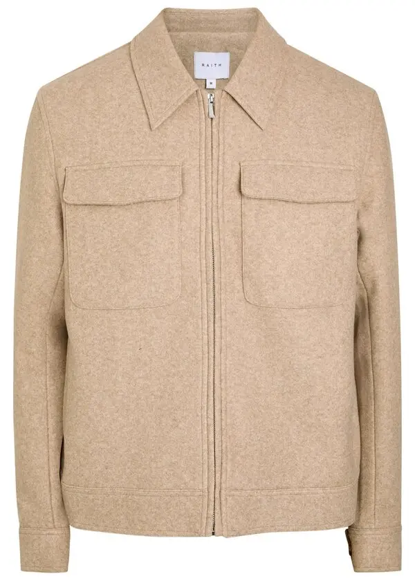RAITH Fabien Felt Jacket - Taupe
