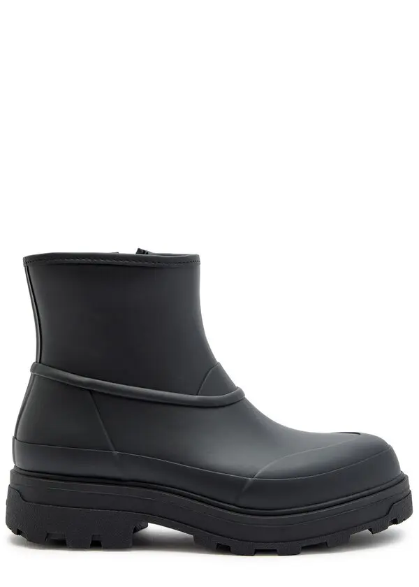 KASSL EDITIONS X Tretorn Estelle Rubber Wellington Ankle Boots - Black