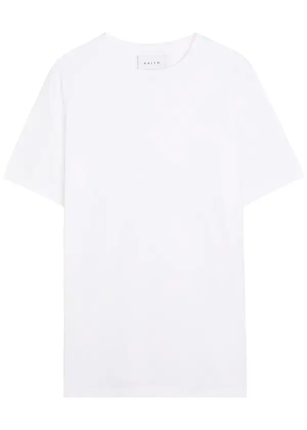 RAITH Luxe Mercerised Cotton T-shirt - White