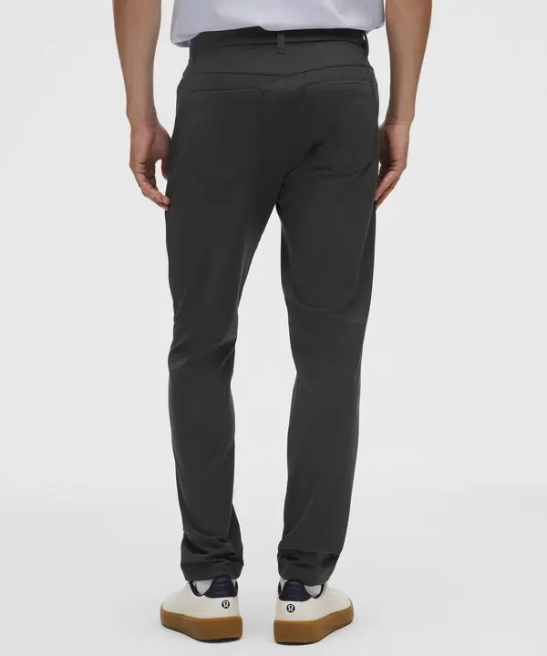 Lululemon Abc Slim-fit 5 Pocket Pant 30l - Obsidian