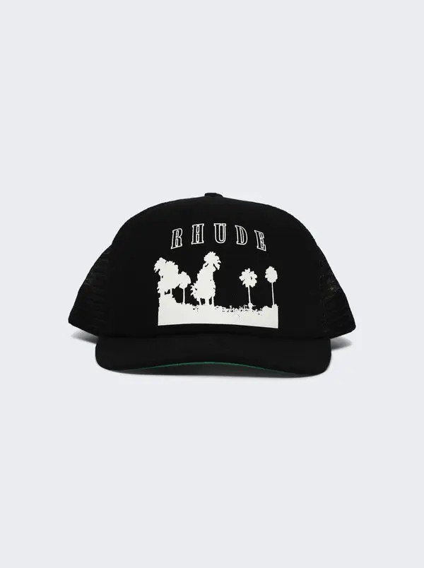 Rhude Trucker Hat - Black