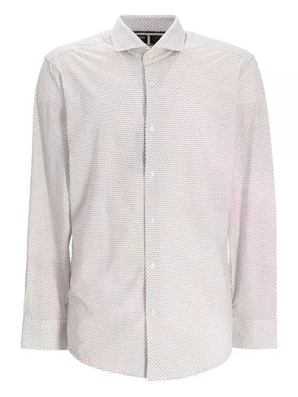 BOSS Printed Cotton Shirt