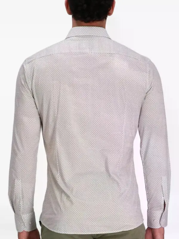 BOSS Printed Cotton Shirt