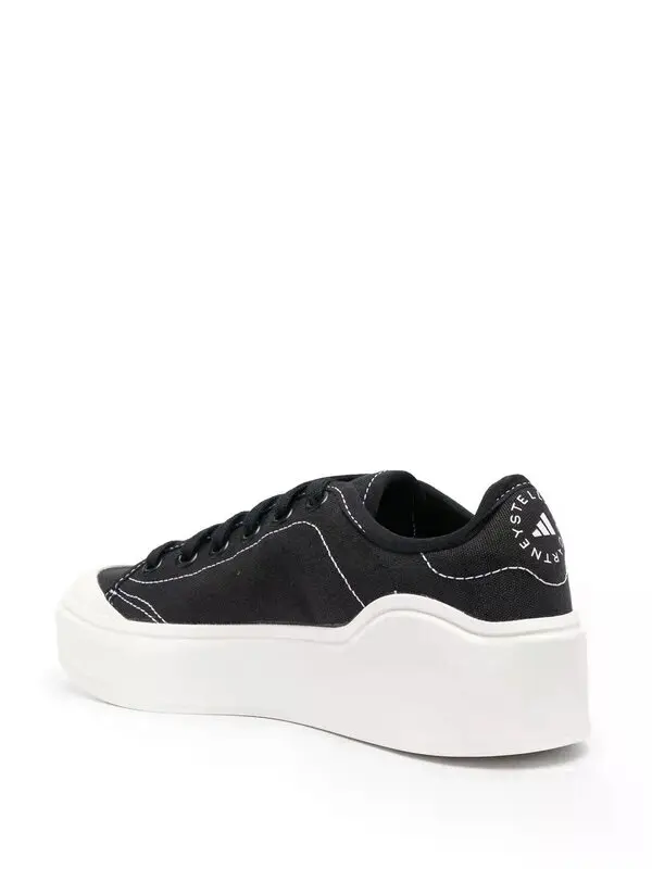 Adidas By Stella McCartney Logo Print Lace-up Sneakers