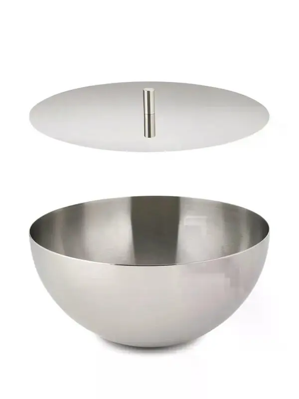 ALESSI Medium Rocc Marble-fragrance Candle Refill - White