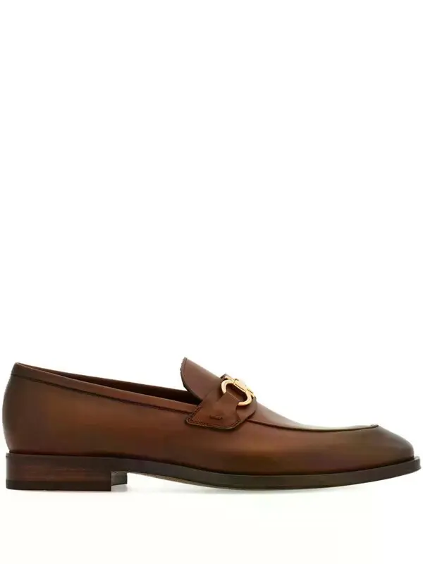 FERRAGAMO Gancini Buckle Loafers