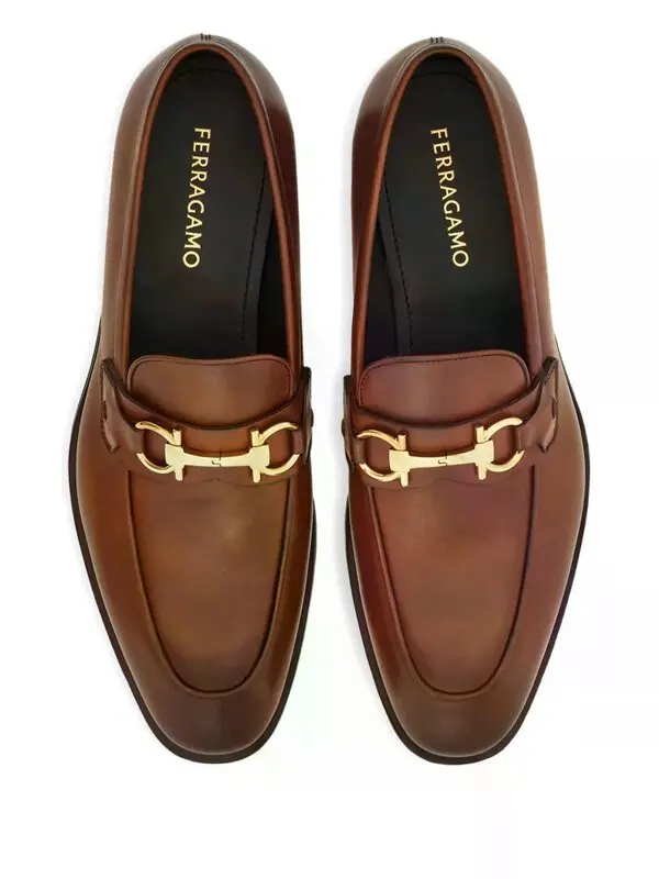 FERRAGAMO Gancini Buckle Loafers