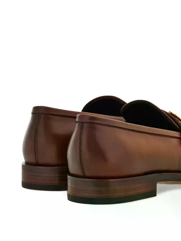 FERRAGAMO Gancini Buckle Loafers