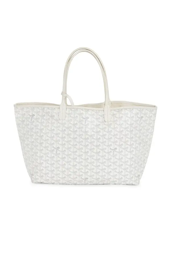 Goyard Saint Louis Pm Tote Bag - White