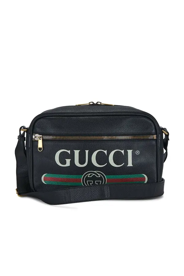 Gucci Logo Messenger Bag