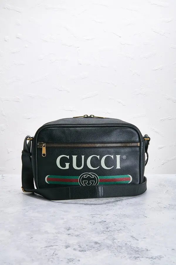 Gucci Logo Messenger Bag