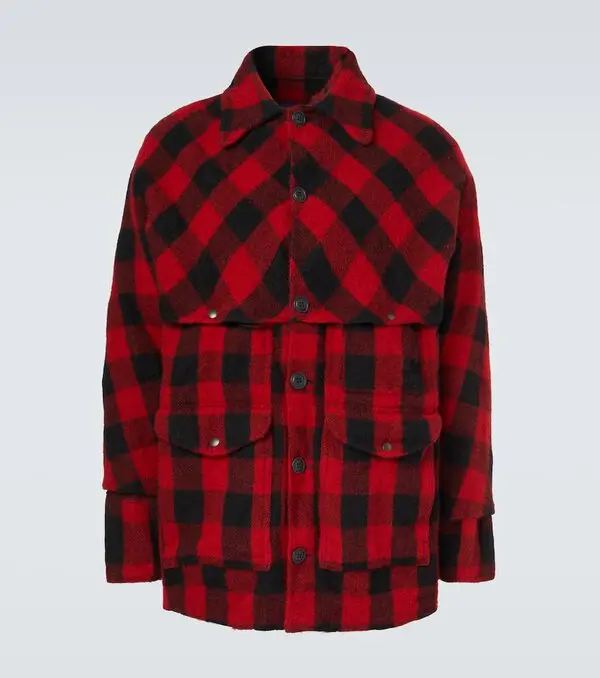 Junya Watanabe Checked Wool Jacket
