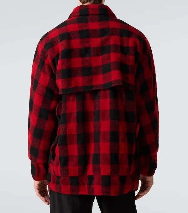 Junya Watanabe Checked Wool Jacket