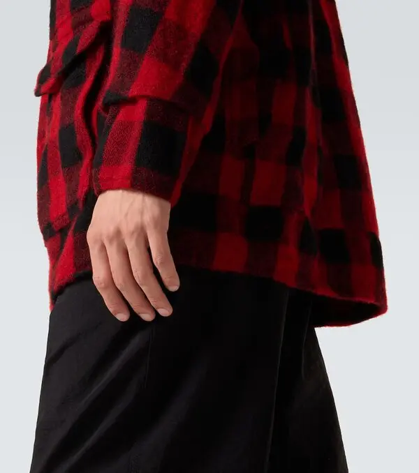 Junya Watanabe Checked Wool Jacket