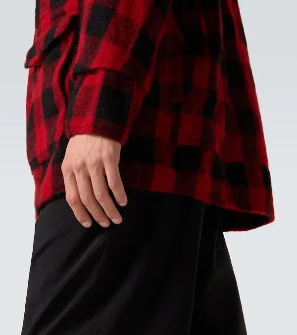 Junya Watanabe Checked Wool Jacket