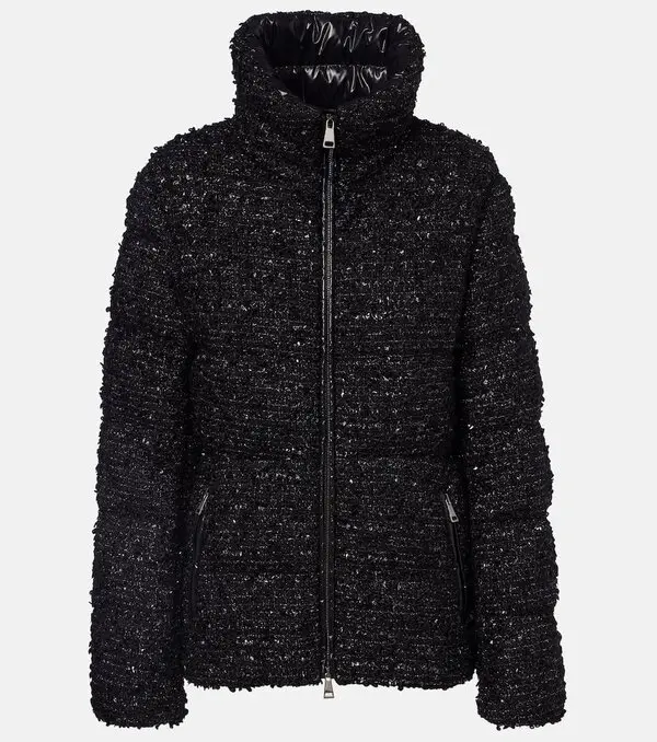 Moncler Urbel Tweed Down Jacket
