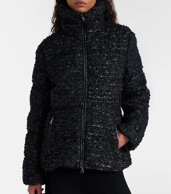 Moncler Urbel Tweed Down Jacket