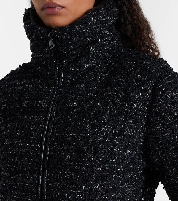 Moncler Urbel Tweed Down Jacket