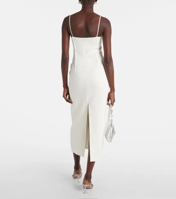 David Koma Embellished Midi Dress