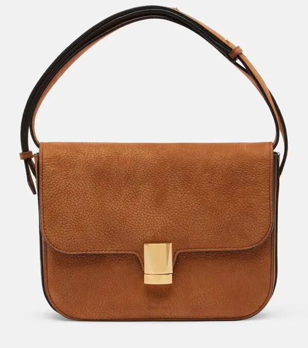 Calvin Klein Tilla Small Leather Shoulder Bag